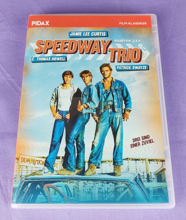 DVD: Speedway Trio (Jamie Lee Curtis, Patrick Swayze) RAR (Gebraucht ...