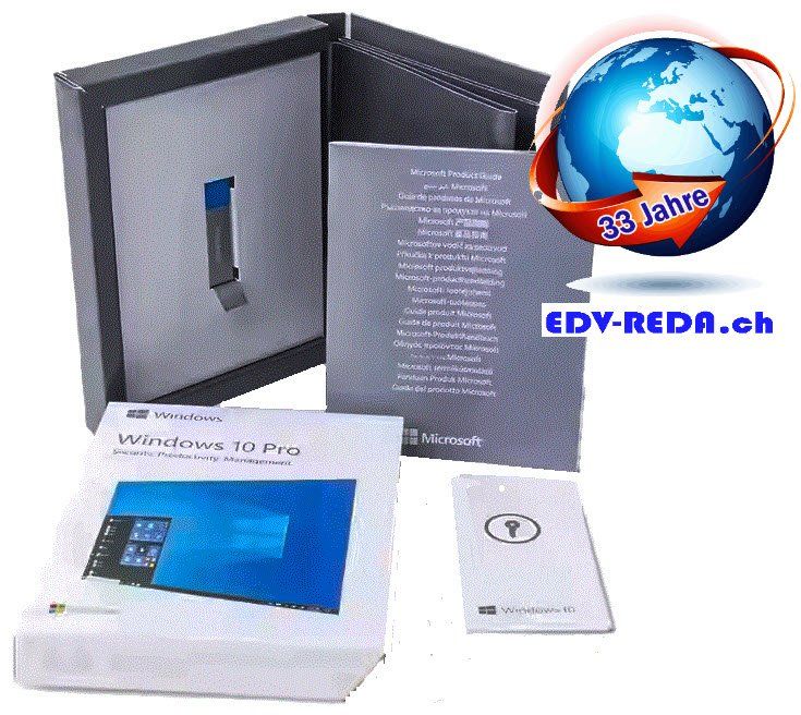 WINDOWS 10 PRO OEM 64 BIT USB Boot Stick inkl. Lizenz Key (Neu (gemäss Beschreibung)) in ...