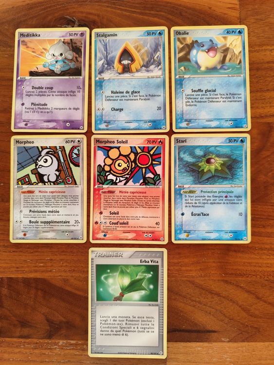 Pokemon EX Hidden Legends non holo vintage Set | Kaufen auf Ricardo