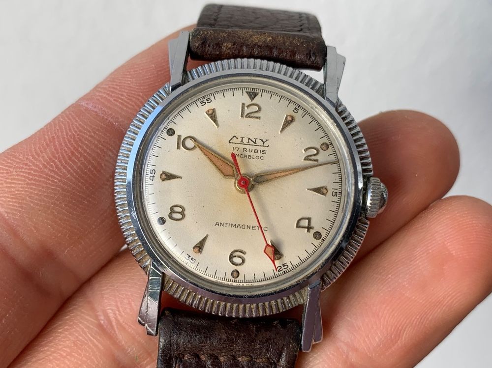 CINY art deco mécanique homme / Herrenuhr Handaufzug (Gebraucht) in ...