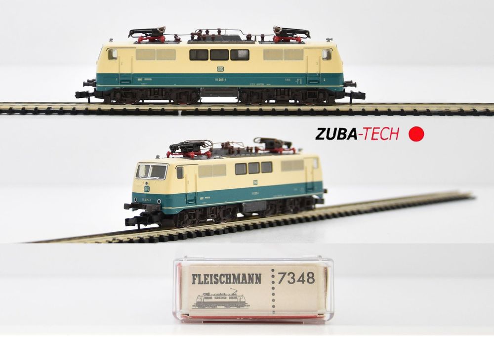 Fleischmann 7348 E-Lok BR 111 DB Spur N GS Analog mit OVP | Kaufen auf Ricardo