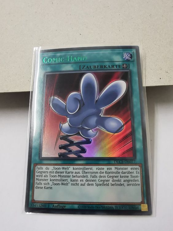 DLCS/Comic-Hand (colored) grün | Kaufen auf Ricardo