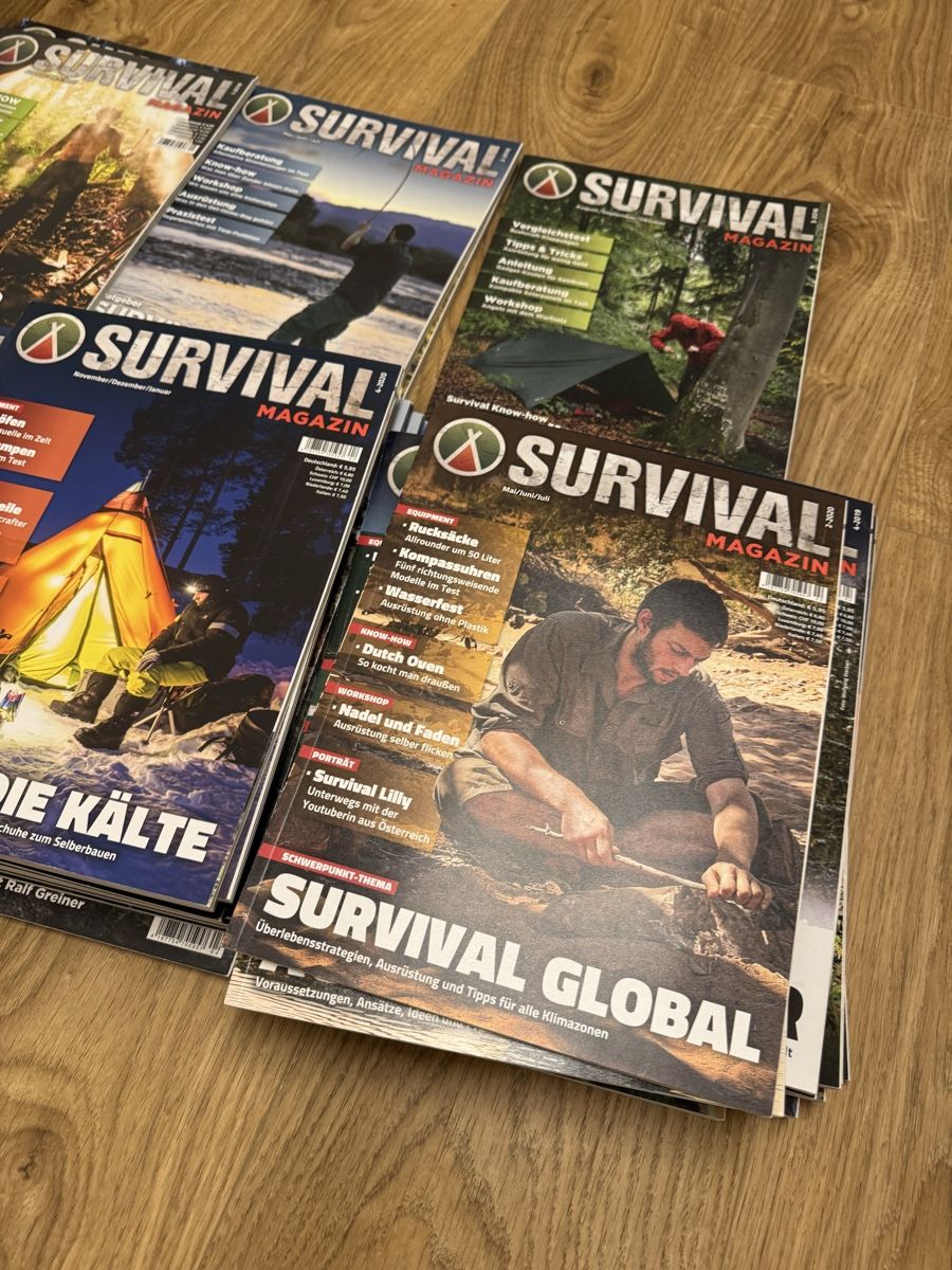Survival Magazine Sammlung - Perfekt für den Winter! (Gebraucht) in ...