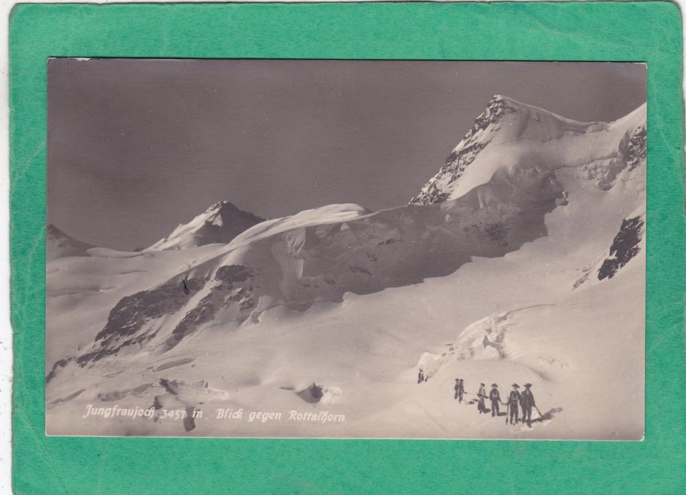 Jungfraujoch Blick gegen Rottalhorn 1928 (Gebraucht) in Herisau für CHF 1 – mit Lieferung auf ...