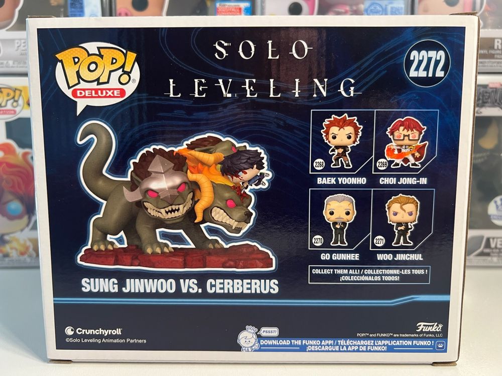 Funko POP! Animation Solo Leveling Sung Jinwoo Vs. Cerberus (Neu und ...