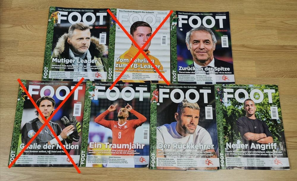 Foot Magazine (Gebraucht) in Spiegel b. Bern für CHF 8 – mit Lieferung ...