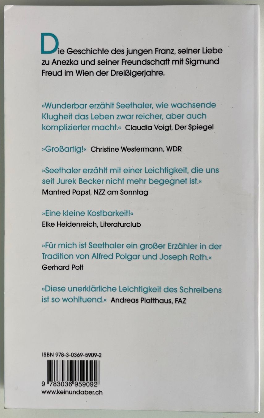 Der Trafikant – Robert Seethaler – Kein & Aber TB – Top (Neu (gemäss ...