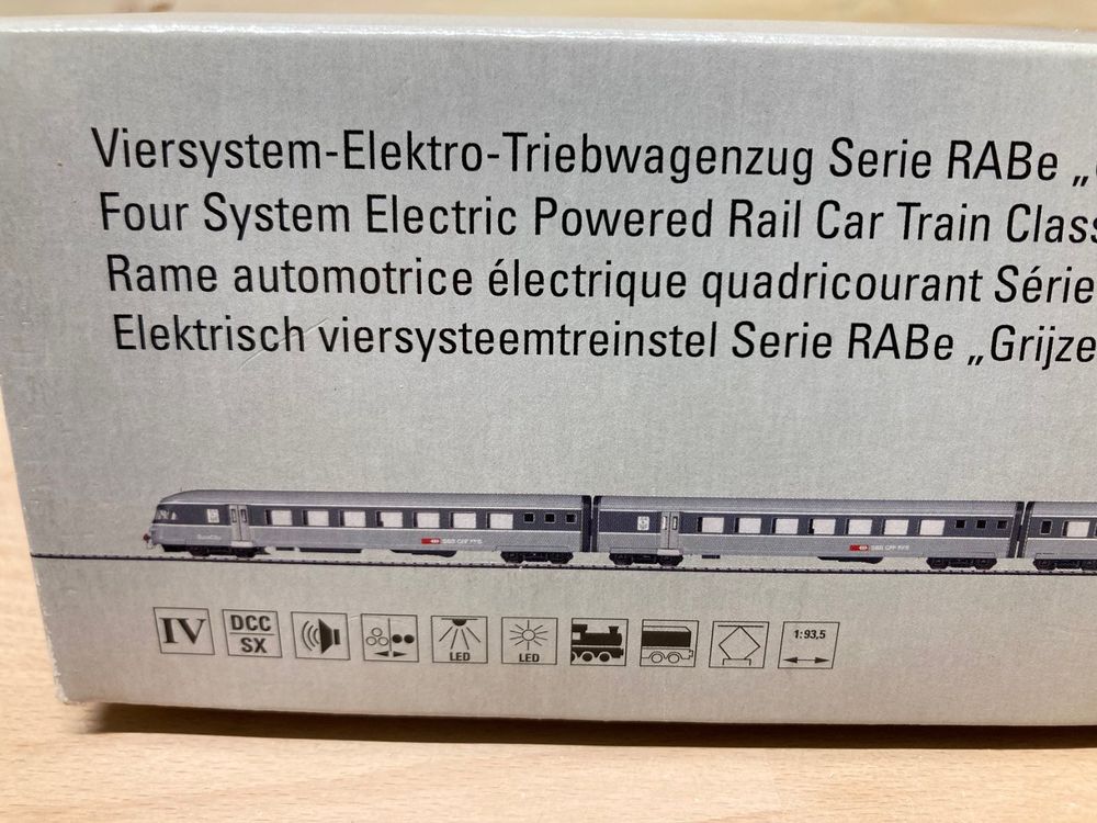 Trix 22236, RABe/SBB, graue Maus, digital sowie Sound (Neu (gemäss ...