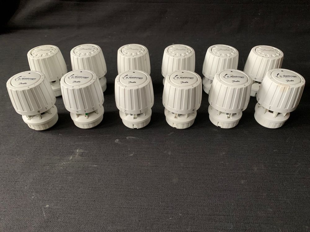 12 St. Danfoss Ventilkopf Thermostatkopf Heizregler RA 2990 (Gebraucht ...