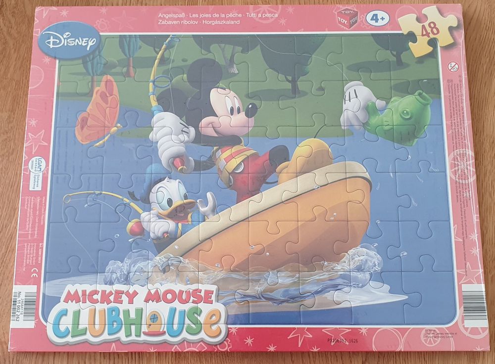 Puzzle: Disney (2, je 48-teilig), Mickey Mouse Clubhouse (Neu und ...