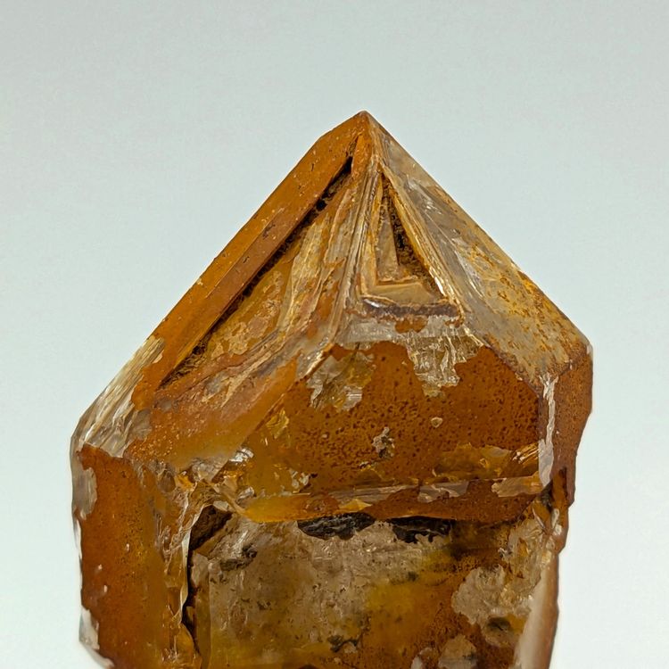 Grosser HERKIMER QUARZ mit TRICHTERFORM und TONINLUSSEN | Kaufen auf Ricardo