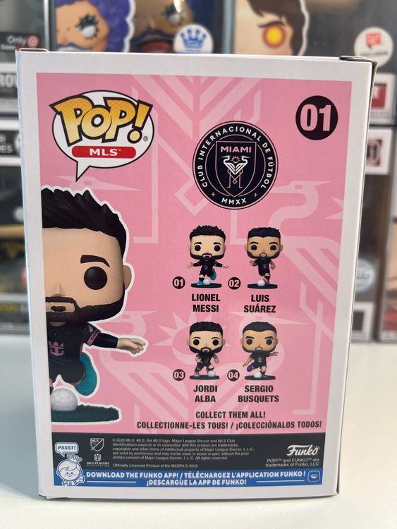 Funko POP! MLS Inter Miami Lionel Messi (Neuf avec emballage d'origine ...