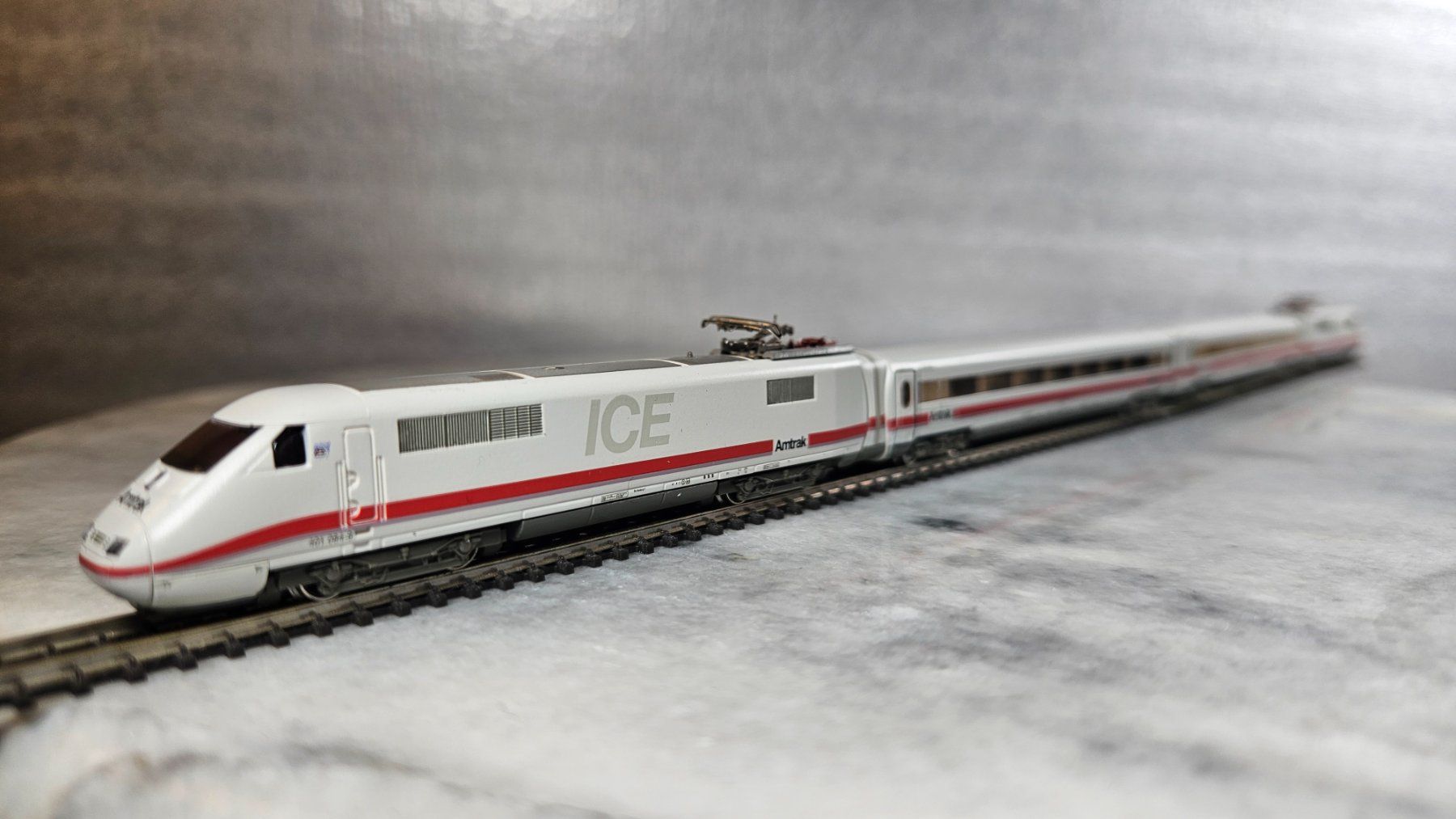 88711: ICE-Triebwagenzug "Amtrak", 4-teilig, neuwertig, TOP! (Neu ...