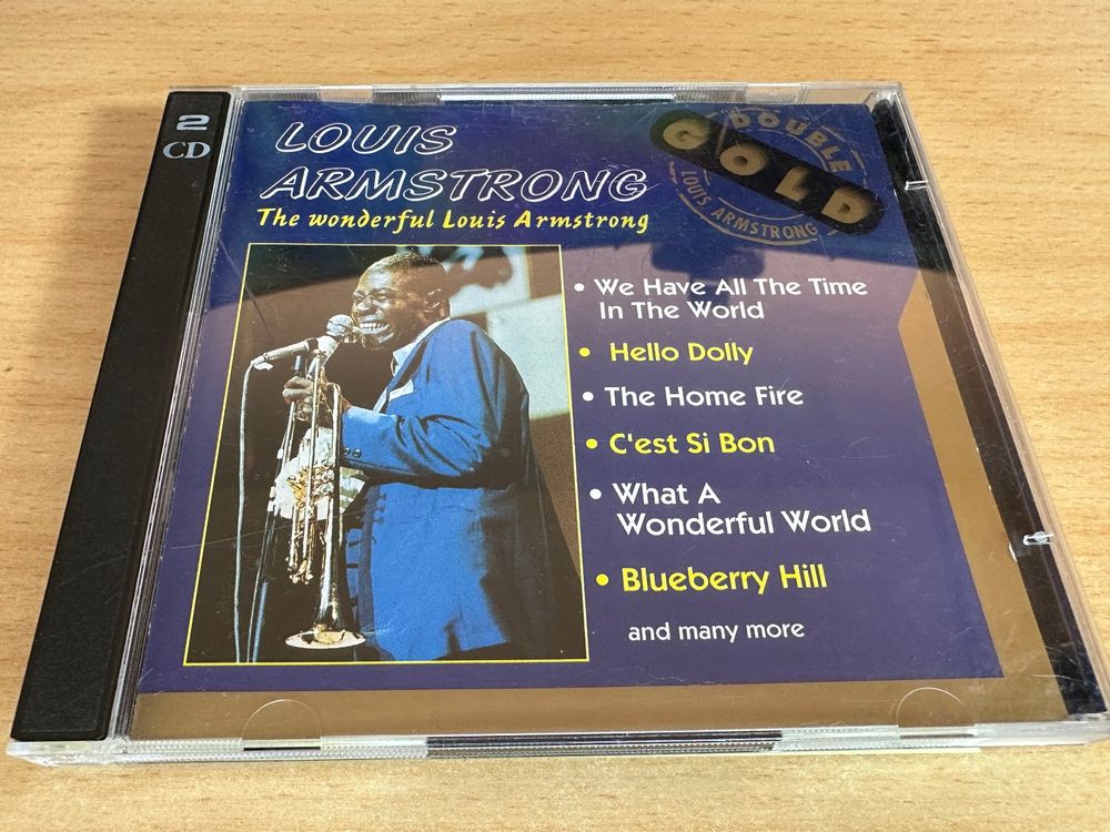 Louis Armstrong The Wonderful World Of Louis Armstro - 2 CD (Gebraucht ...