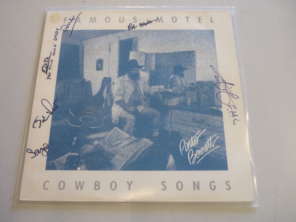 Vinyl Signiert - Pinto Bennett - Country Songwriter USA (Gebraucht) in ...