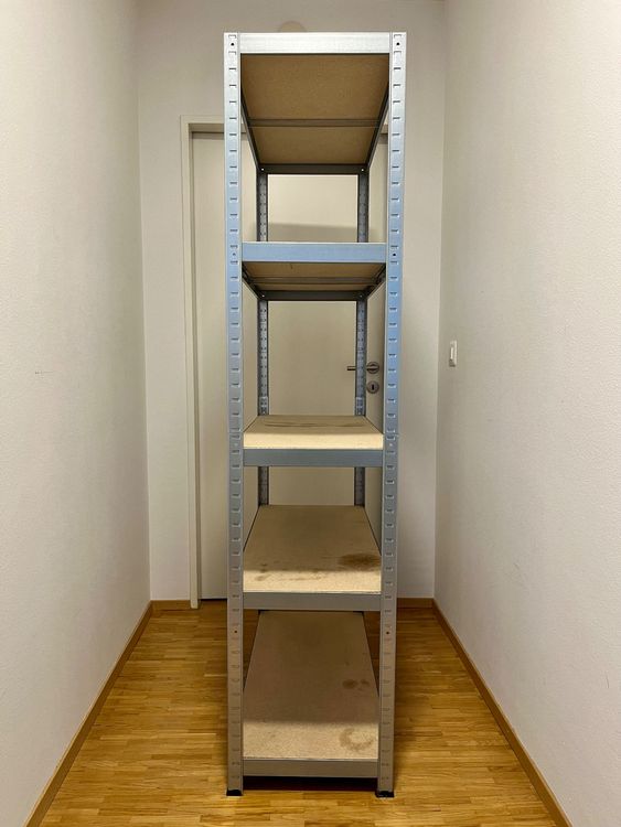 3 Stück Steckregale (Schwerlastregale) (Gebraucht) in Zürich für CHF 68 – nur Abholung auf ...