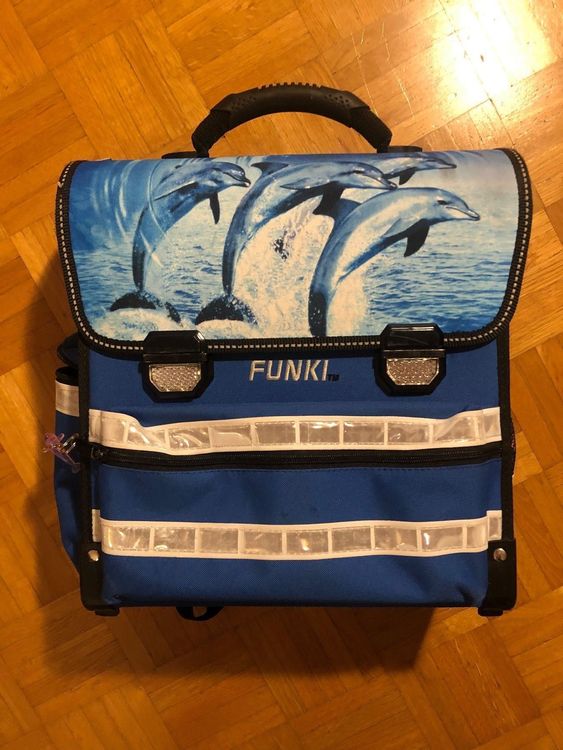 Schulthek / Schulranzen DELFIN (Gebraucht) in Zürich für CHF 5 – mit ...