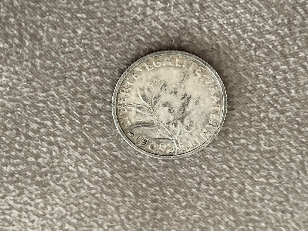 1 Franc 1905 Silbermünze Frankreich | Kaufen auf Ricardo