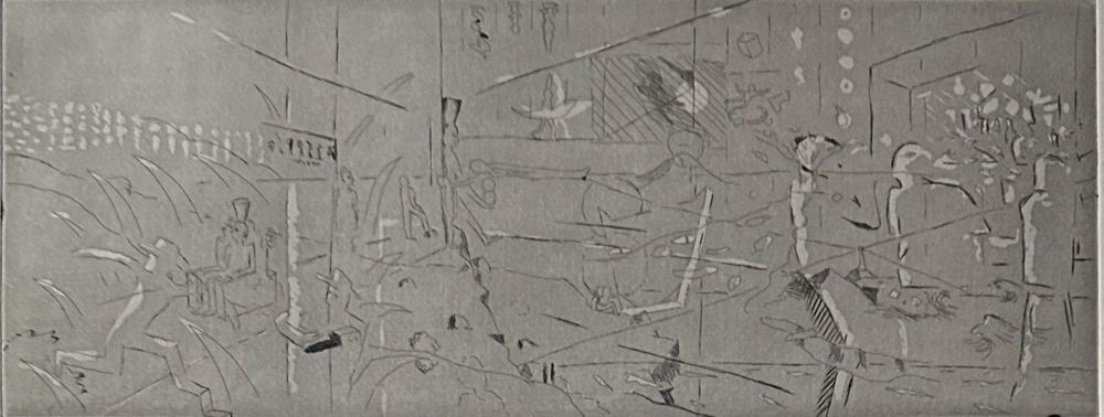 Rolf Winnewisser (1949) Radierung handsigniert Blatt 5/15 (Gebraucht) in Gersau für CHF 58 – mit ...