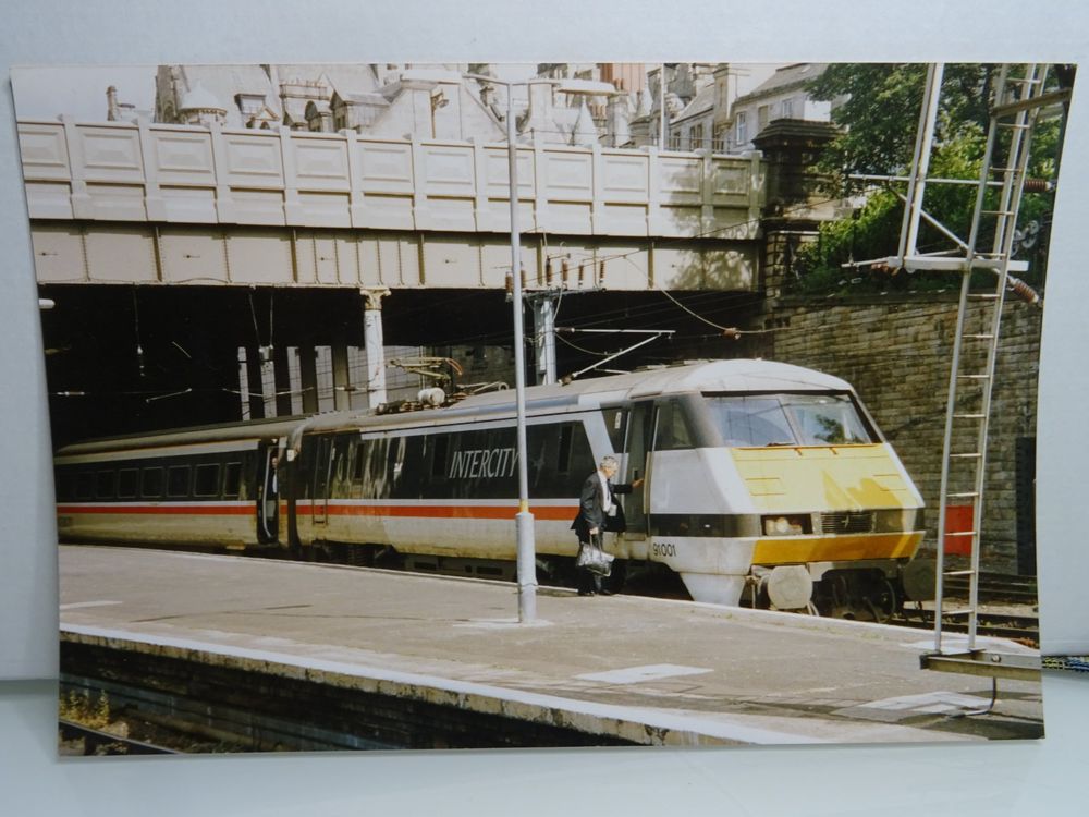 Foto gross BR Class 9101 Intercity Lokomotive Edinburgh 1992 (Gebraucht ...