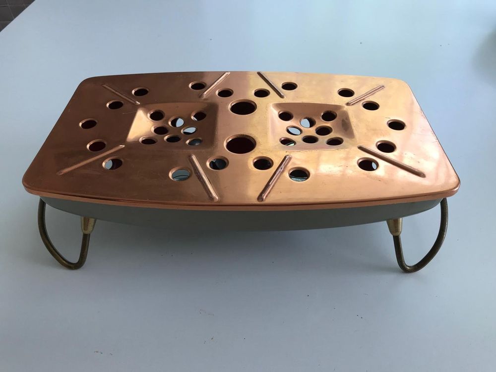 Réchaud vintage en cuivre et métal - Art de la table (D'occasion) à ...