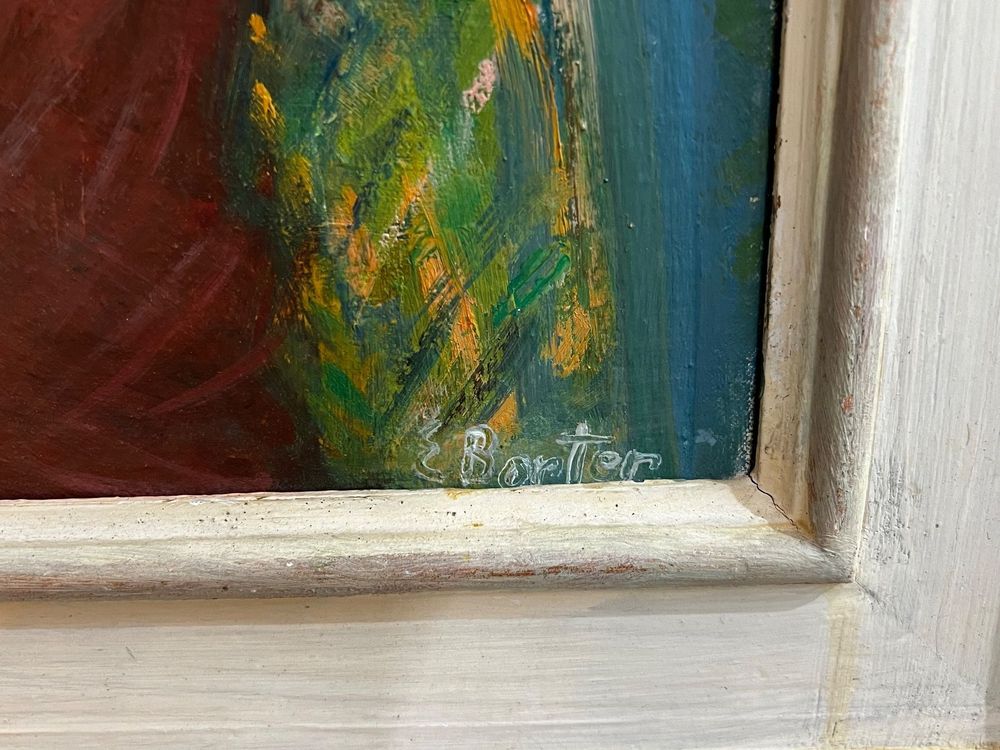 Original Ölbild Knaben Portrait signiert Borter | Kaufen auf Ricardo