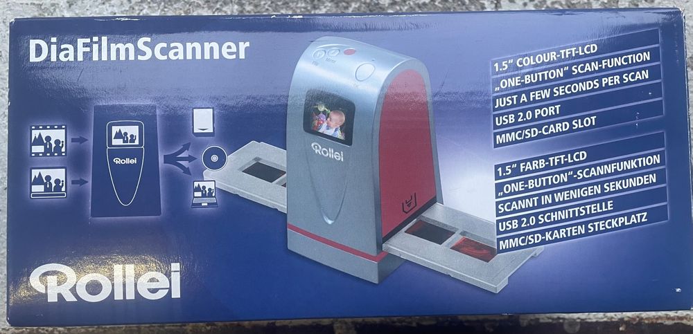 Dia-Film Scanner "Rollei" (Gebraucht) in Därstetten für CHF 30 – mit ...