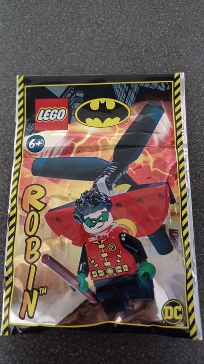 Lego Minifigur Robin mit Heli-Rucksack | Kaufen auf Ricardo