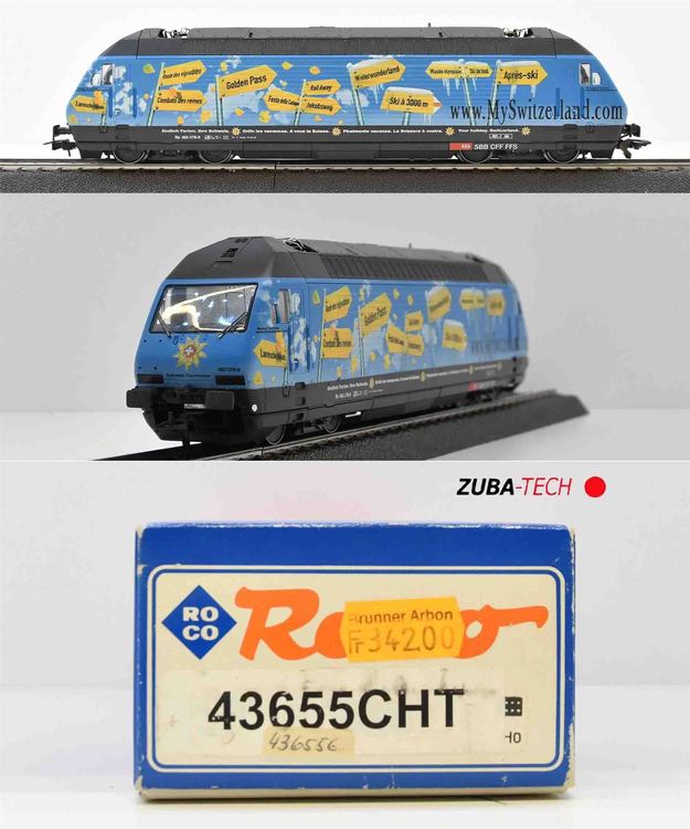 Roco 43655 E-Lok Re 460 SBB H0 GS OVP (Gebraucht) in St. Gallen für CHF 129.5 – mit Lieferung ...