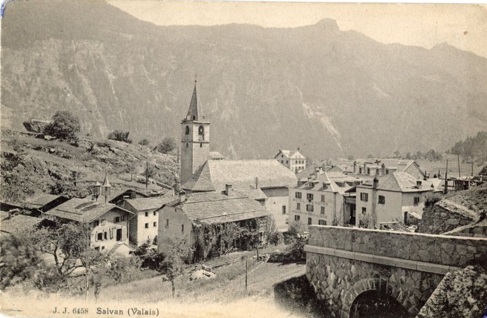 Salvan VS - Partie du village (D'occasion) à Niedergesteln pour CHF 7 ...