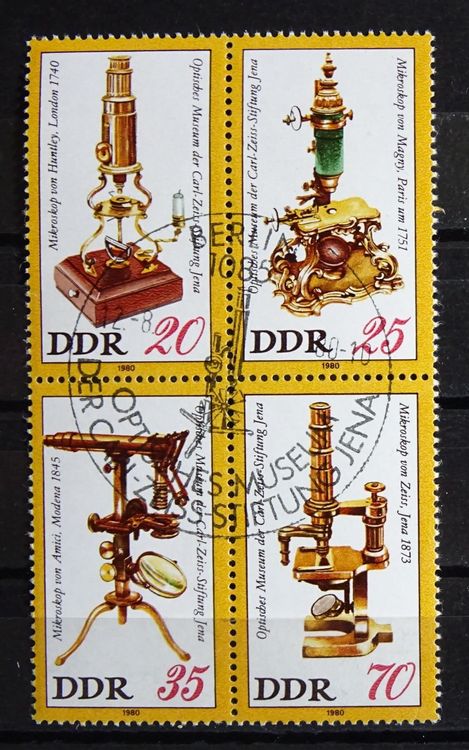 DDR 1980, 4er Block gestempelt | Kaufen auf Ricardo