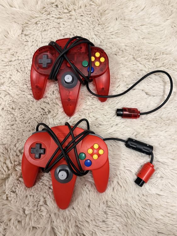 Nintendo 64 + 2 Controller + 3 Spiele + Adapter (Gebraucht) in Ftan für ...