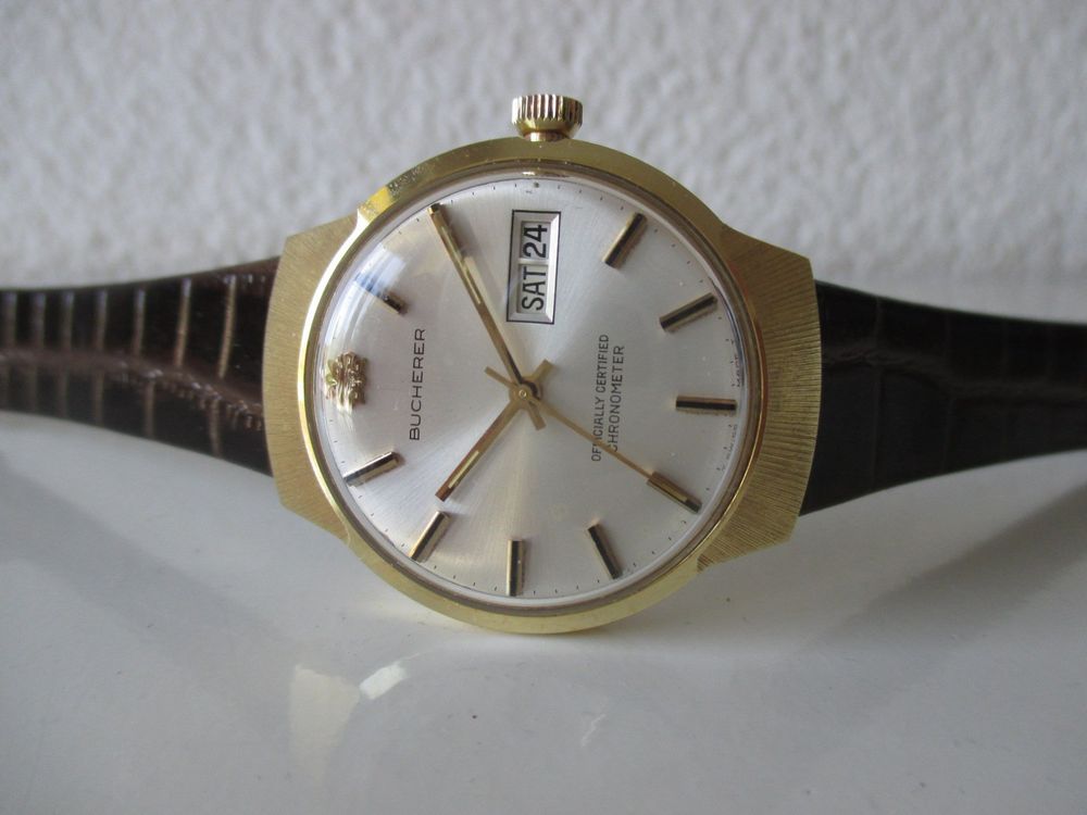 Chronomete COSC Bucherer, sehr schöne Designer-Uhr, RAR !!! (Gebraucht ...
