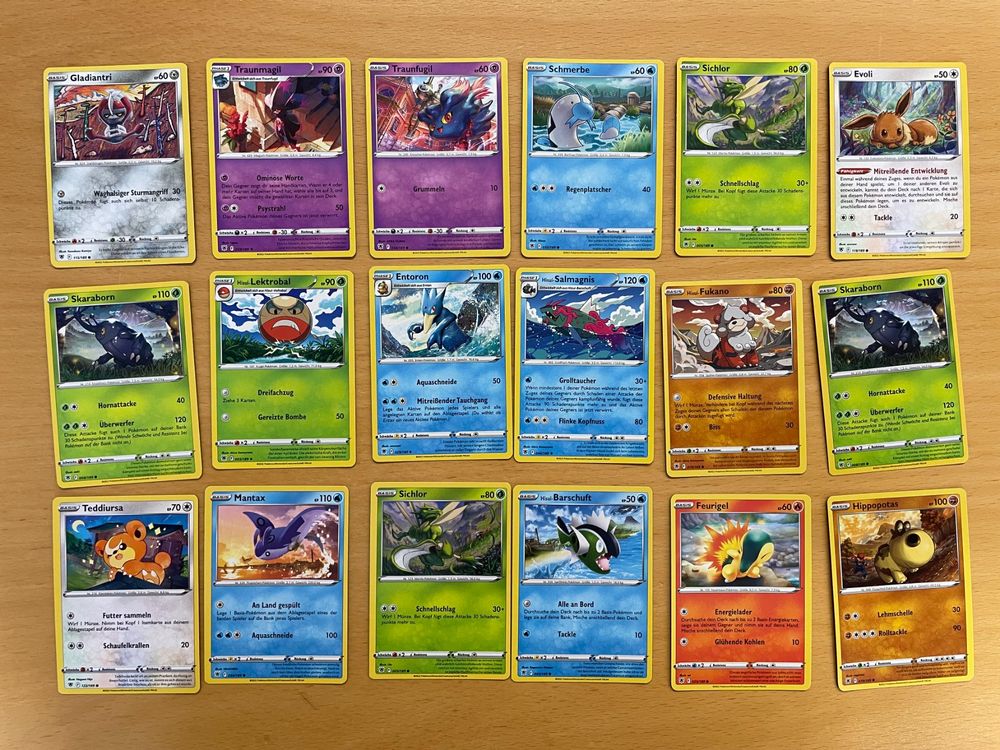 Pokemon Karten Set (Versand gratis) (Neu (gemäss Beschreibung)) in Chur für CHF 1.5 – mit ...