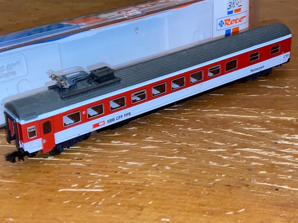 AEMA 101256-7 N Roco SBB EW IV Speisewagen Neu (Neu und originalverpackt) in Belp für CHF 29.55 ...