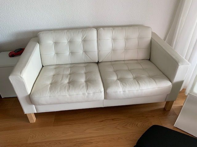2er Sofa Leder weiss | Kaufen auf Ricardo