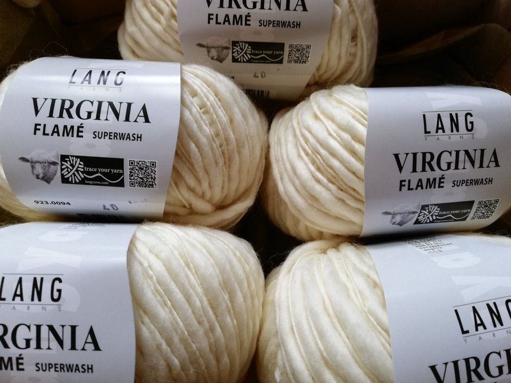 LANG YARNS VIRGINIA FLAMÉ Fb. 94 - 500g (Neu und originalverpackt) in Kriens für CHF 17 – mit ...