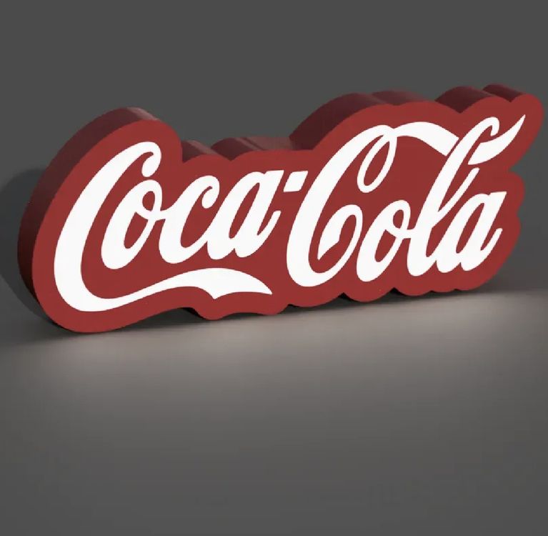 Lampe LightBox LED Coca-Cola Vintage Déco (Neu (gemäss Beschreibung ...