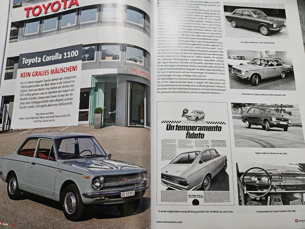 SwissClassics 61 VW T2 356 Fiat 124 Spider Toyota Corolla xx | Kaufen ...