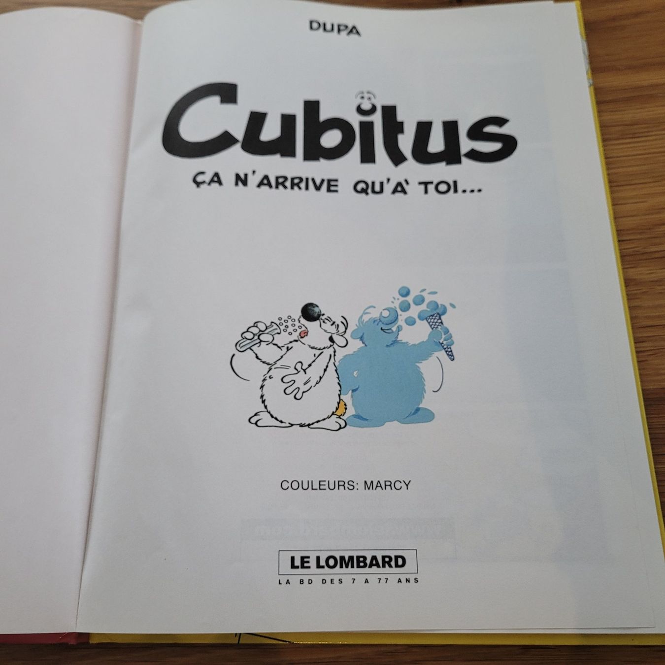 BD EO Cubitus 38. Ca N'arrive Qu'à Toi (Gebraucht) in Biel/Bienne für ...