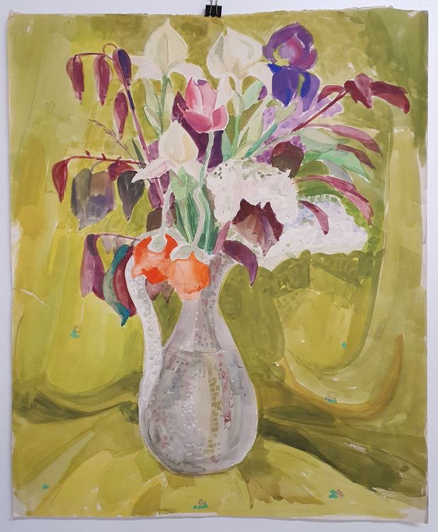 Maria UEBERSAX (1899-1989) - Stillleben, Aquarell | Kaufen auf Ricardo