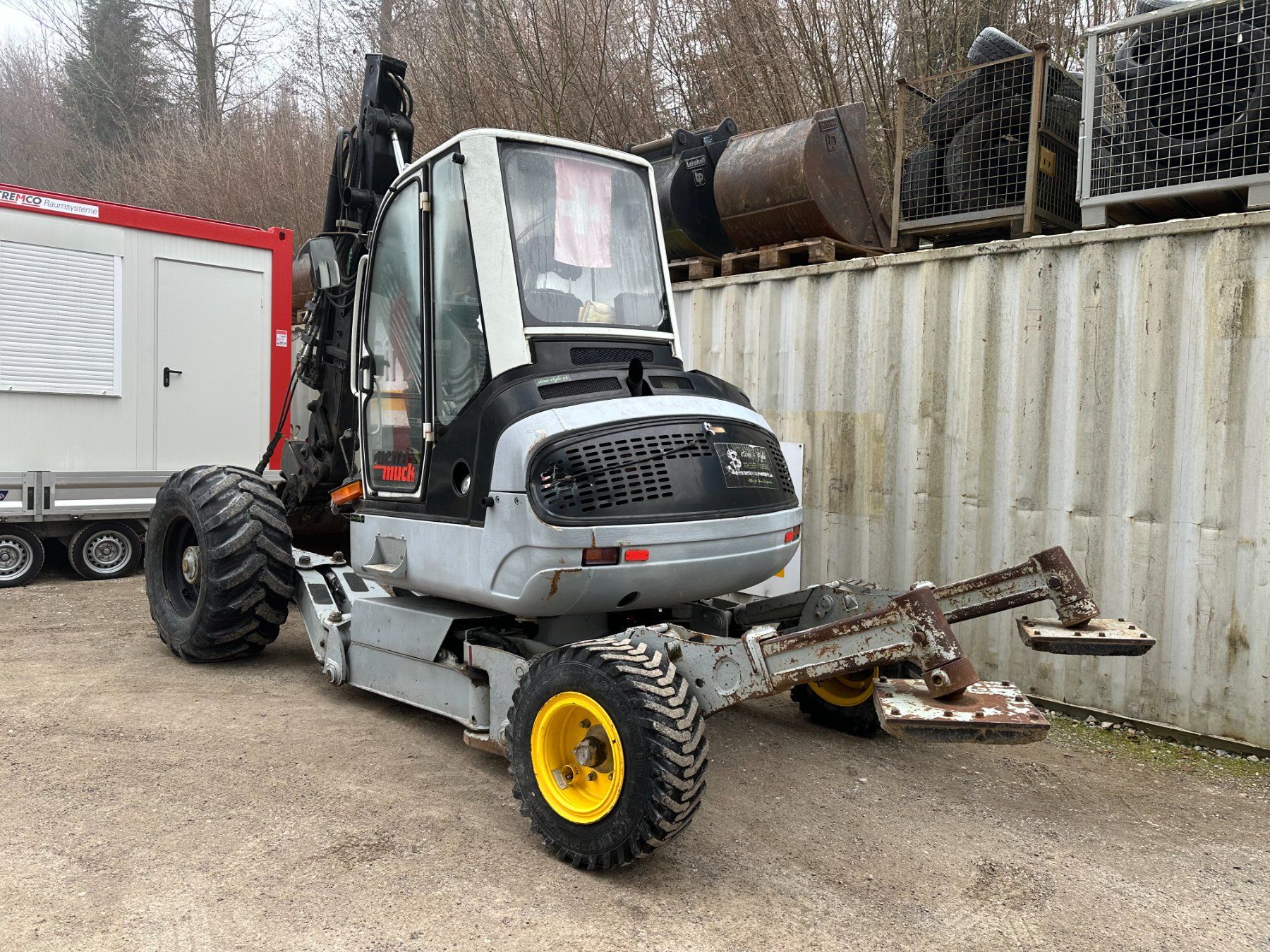 Menzi Muck A51 MOBIL, Schreitbagger, Bagger, Baumaschine (Gebraucht) in Jona für CHF 32600 – nur ...