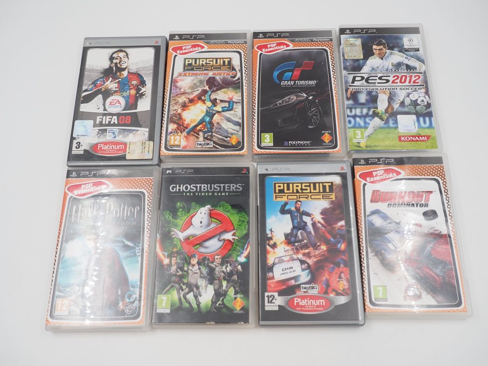 8 x SONY PSP Games (25090915PL) (Gebraucht) in Zürich für CHF 16 – mit ...