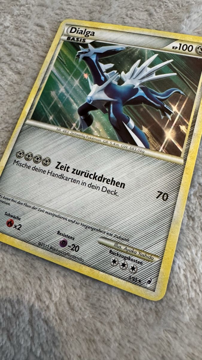 Dialga Pokemon Karte - Holo 🇩🇪 (Neu (gemäss Beschreibung)) in Dietlikon ...