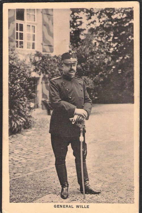 - General Ulrich Wille ,gelaufen 1915 | Kaufen auf Ricardo
