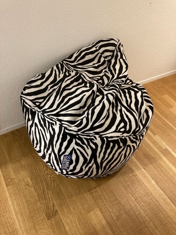 Sitzsack Beanbag Zebra Muster Kaufen Auf Ricardo