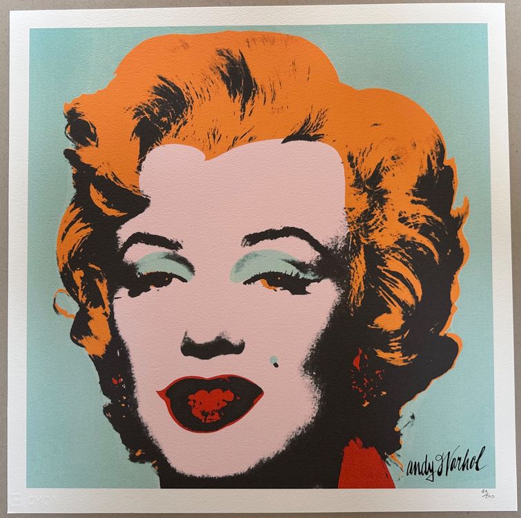 Andy Warhol: Marylin Monroe POP Art 49/500 | Kaufen auf Ricardo