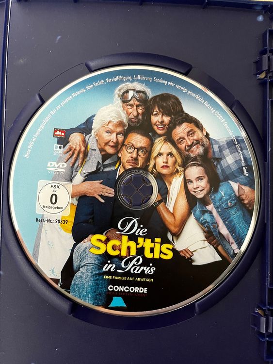 DVD: Die Sch'tis in Paris (Gebraucht) in Niederweningen für CHF 1 – mit Lieferung auf Ricardo kaufen