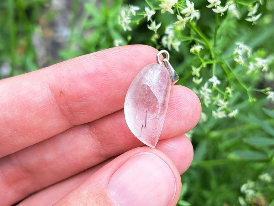 Rutil Bergkristall aus der Schweiz Anhänger | Kaufen auf Ricardo