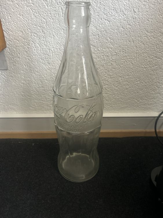 Coca Cola Flasche, Glasflasche, Vintage Design Rarität (Gebraucht) in ...